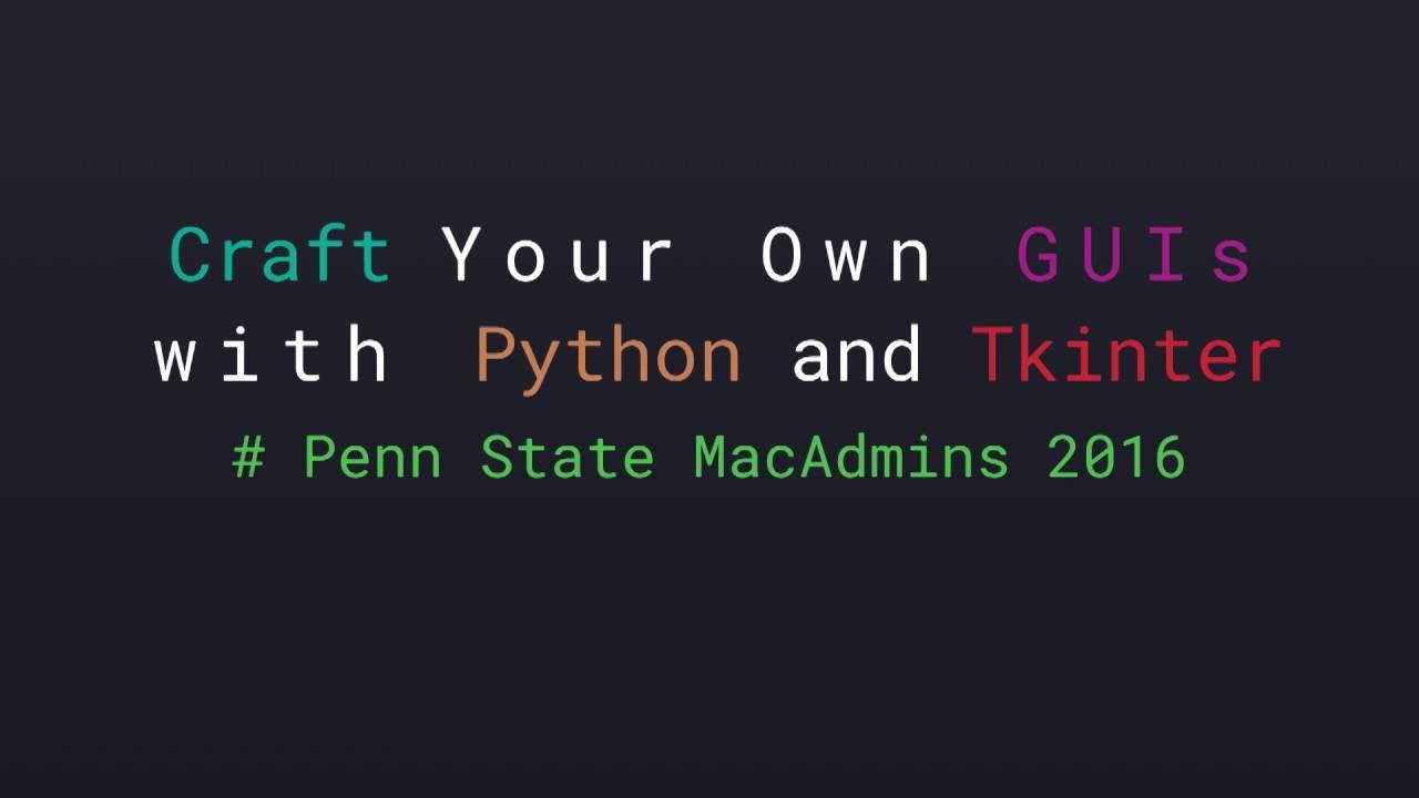 This Is How To Craft Your Own Python GUI With Tkinter