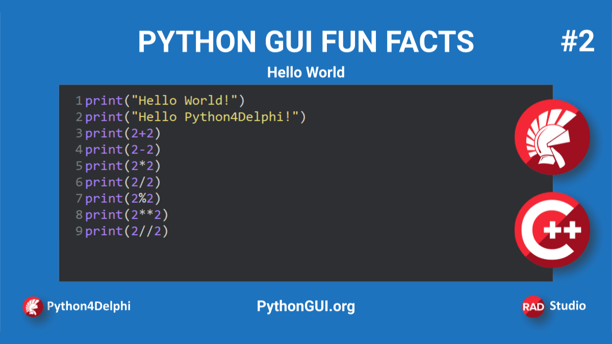 Learn To Build A Flexible Hello World Python Gui In A Delphi Windows App