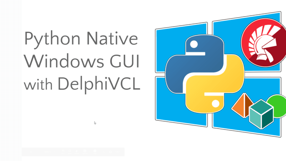 Introduction To Delphivcl4python