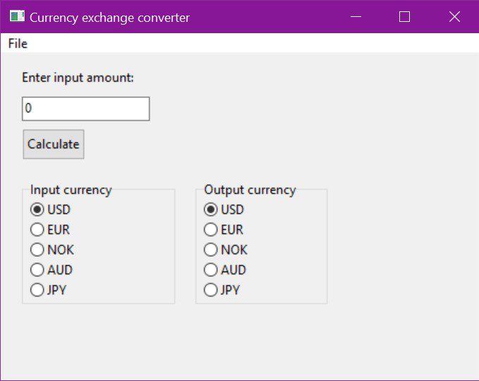 How To Build A Currency Converter Tool Python Desktop App